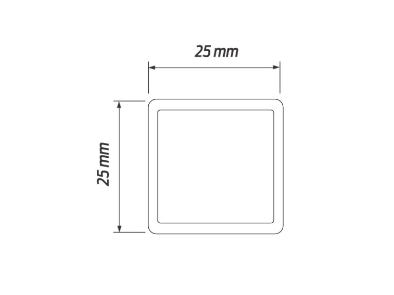 Perfil Plastilon en PVC de 6 mts - Tecnoperfil