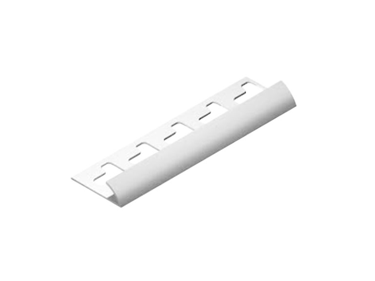 Guardacanto de PVC p/ Cerámicas de 8mm x 2,70m Blanco TEC 182 - Tecnoperfil