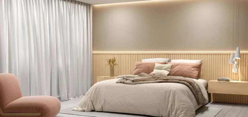 Wall Panel MDF RH Natural Oak - Tecnoperfil